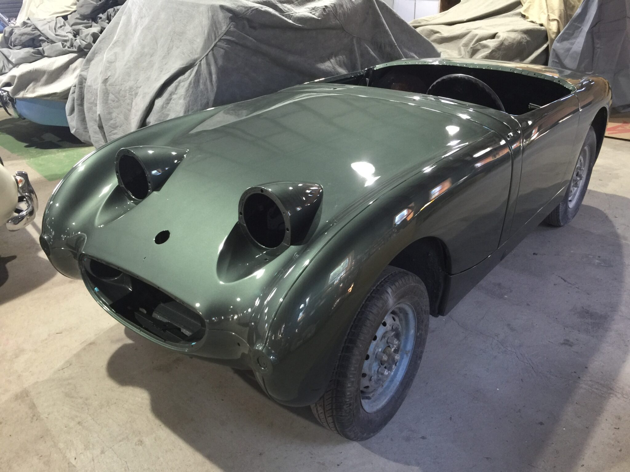 Austin Healey Bugeye Sprite paint colors